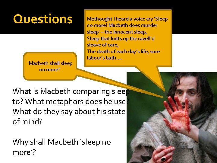 Act 2 scene 2 Macbeth Lesson Objectives At