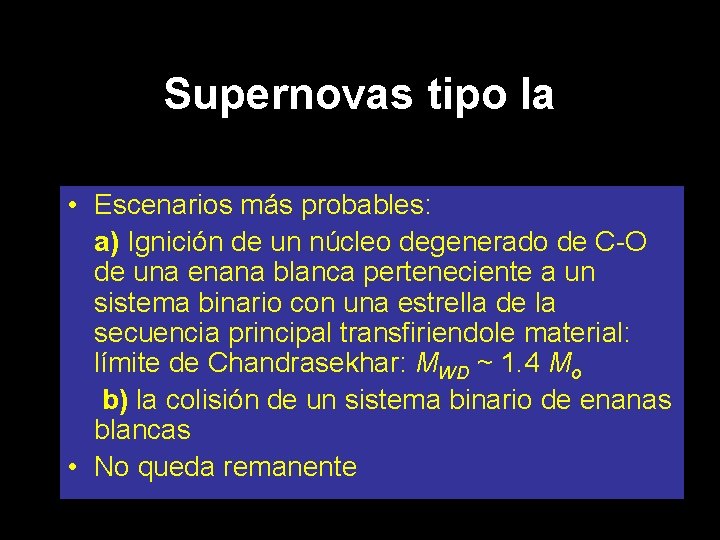 ESCALA DE DISTANCIAS CON SUPERNOVAS Por Roger Leiton