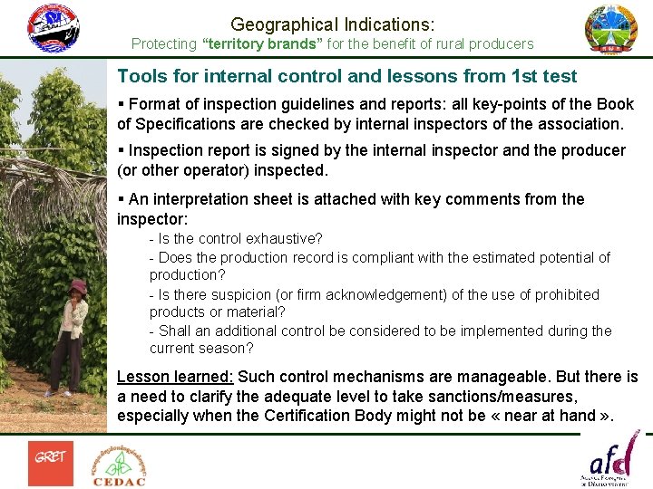 Geographical Indications Protecting territory brands for the benefit