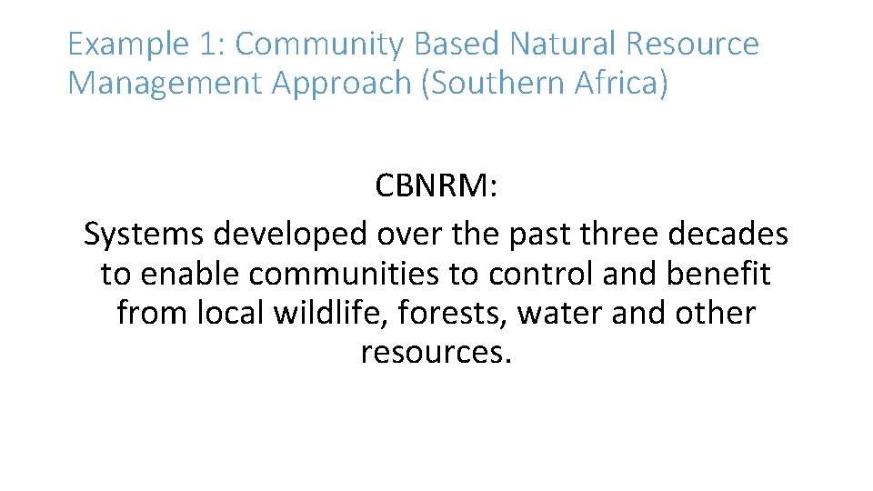 Integrating ecosystem and communitybased adaptation Hausner Wendo ...