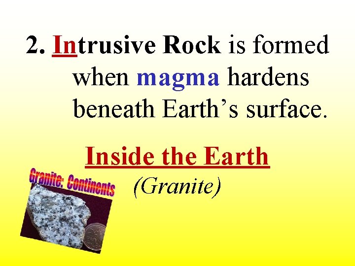WarmUp Wednesday September 19 Explain how a metamorphic