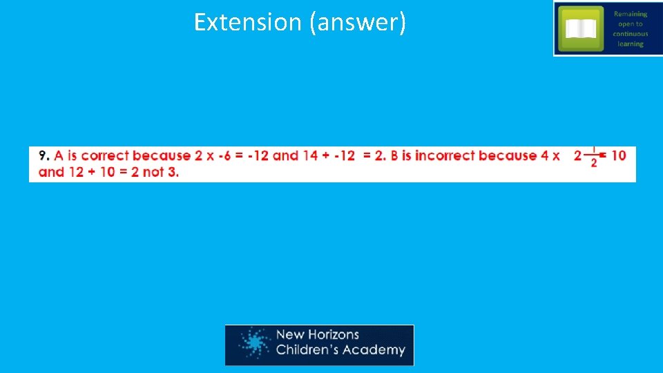 Day 4 Algebra Substitution Success Criteria I can