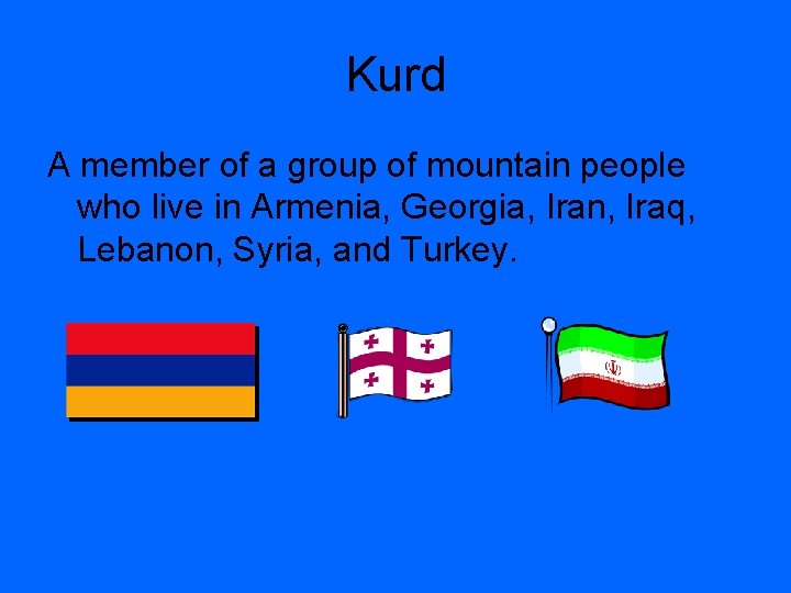 Ch 16 Vocabulary Mandate Palestine ArabIsraeli Wars Kurd