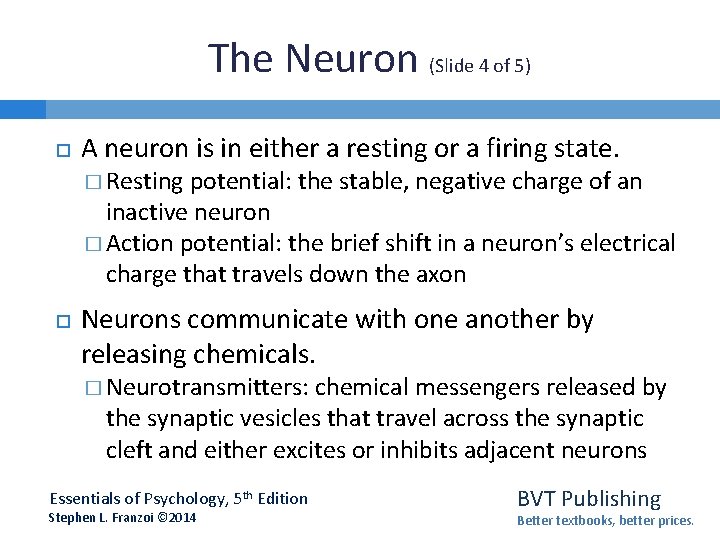 Chapter 2 Neurological and Genetic Basis of Behavior