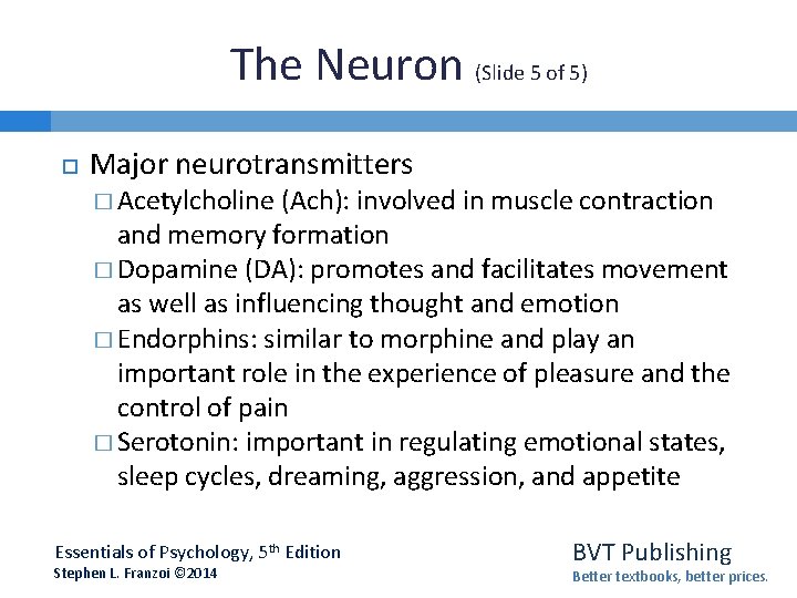 Chapter 2 Neurological and Genetic Basis of Behavior