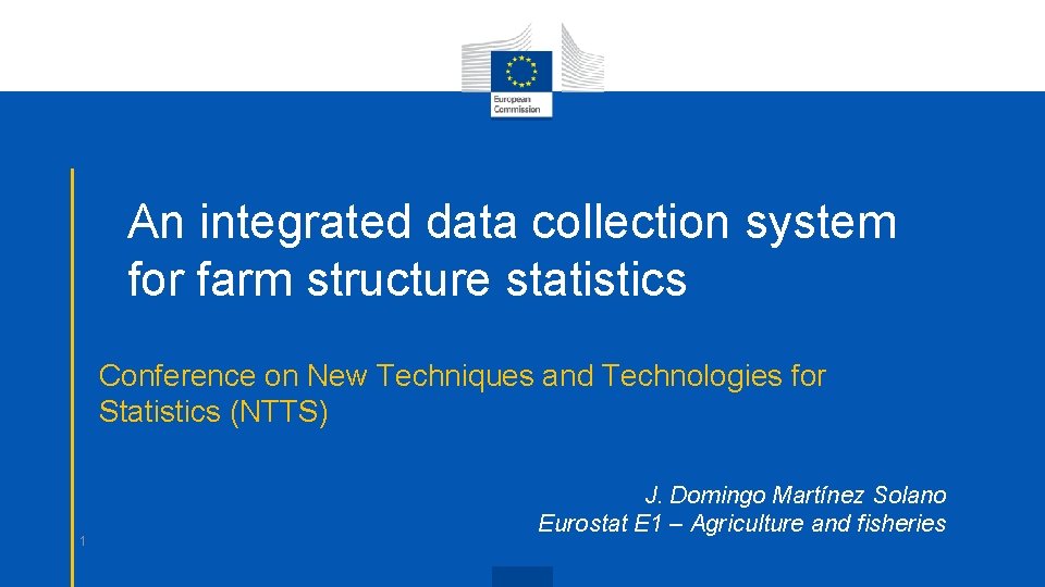 An integrated data collection system for farm structure