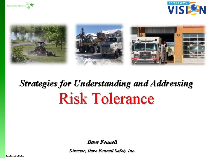 Strategies for Understanding and Addressing Risk Tolerance Dave