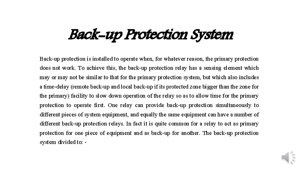 Power System Protection and switchgear Introduction to Protection