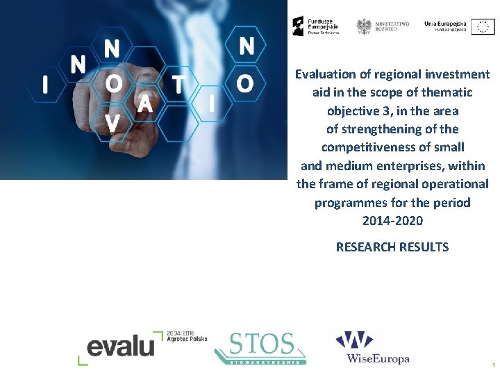 Evaluation of regional investment aid in the scope