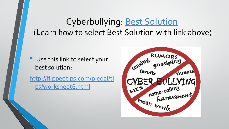 Cyberbullying The New Age of Bullying By Mr