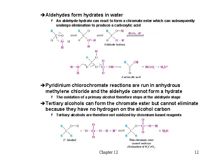 Chapter 12 Alcohols from Carbonyl Compounds OxidationReduction and