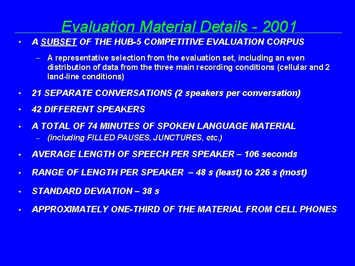 Phonetic Dissection of SwitchboardCorpus Automatic Speech Recognition ...