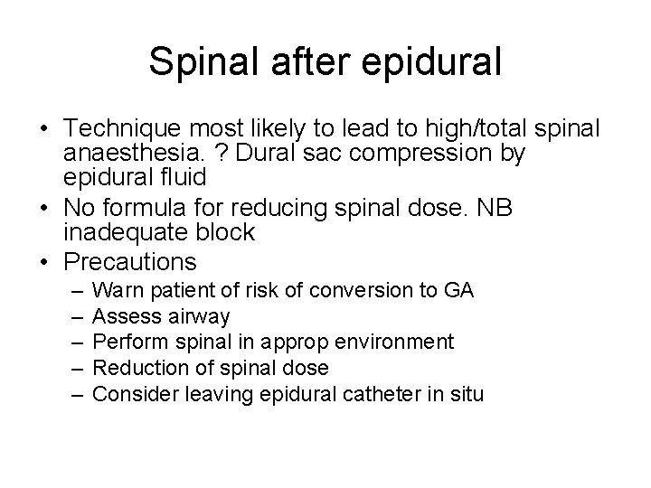 Anaesthesia for Obstetric Surgical Procedures September 2010 Retained