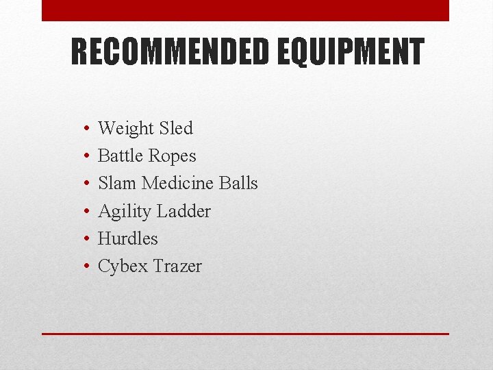 SPORTS TRAINING THE BASICS AND HOW TO BUILD