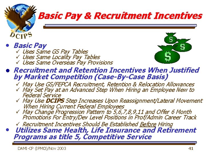 Defense Civilian Intelligence Personnel System Basics Career Management