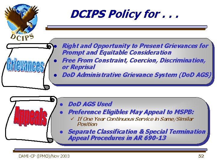 Defense Civilian Intelligence Personnel System Basics Career Management