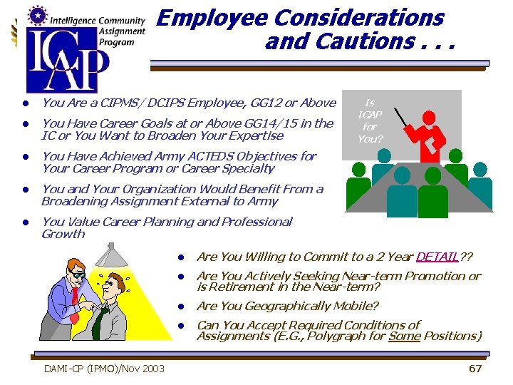 Defense Civilian Intelligence Personnel System Basics Career Management
