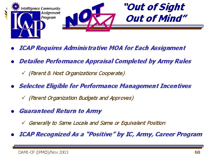 Defense Civilian Intelligence Personnel System Basics Career Management