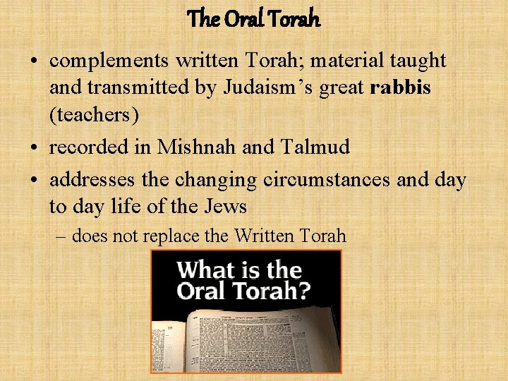 Judaism Introduction to Judaism Judaism began as a