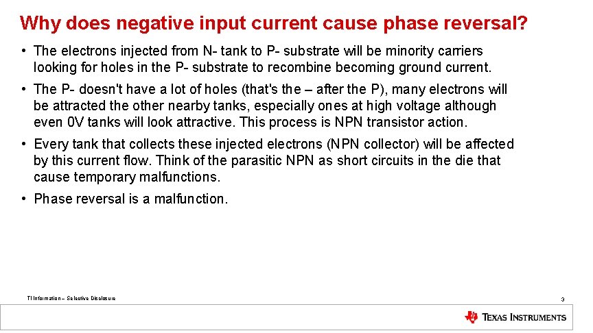 Negative input voltage Lab and Applications Analysis Ronald