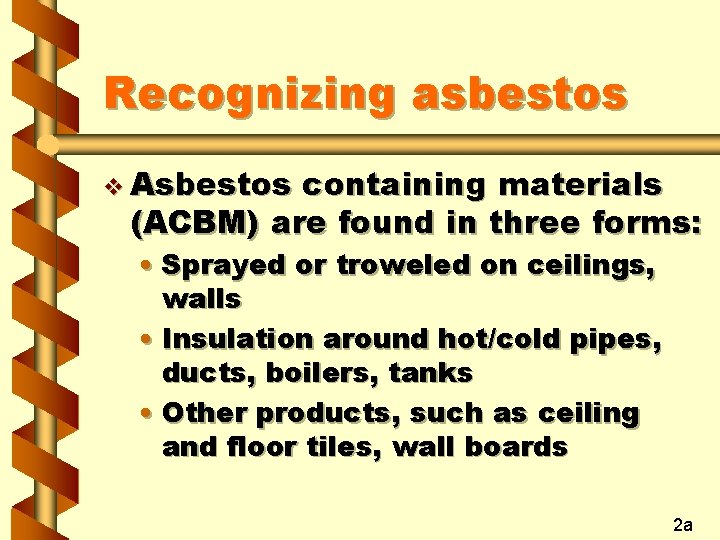 Asbestos Abatement Projects Worker Protection EPA Training requirements