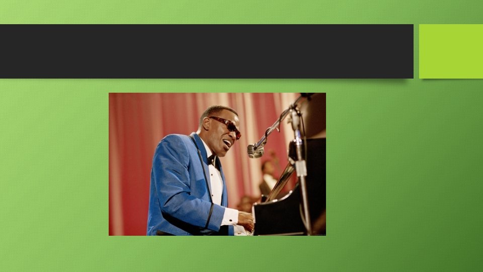 Interview with Ray Charles Tara Neeley Interviewer John