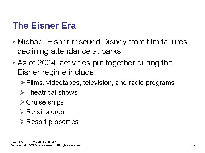 Module 10 Learning Across Borders Disneyland on the