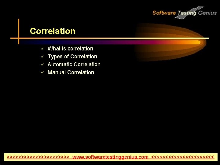Understanding Correlation In HP Load Runner www softwaretestinggenius