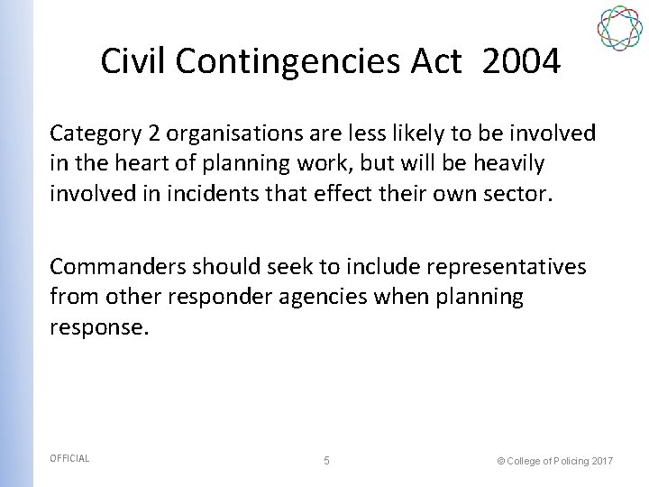 MultiAgency Interoperability Training Operational and Tactical Command ...