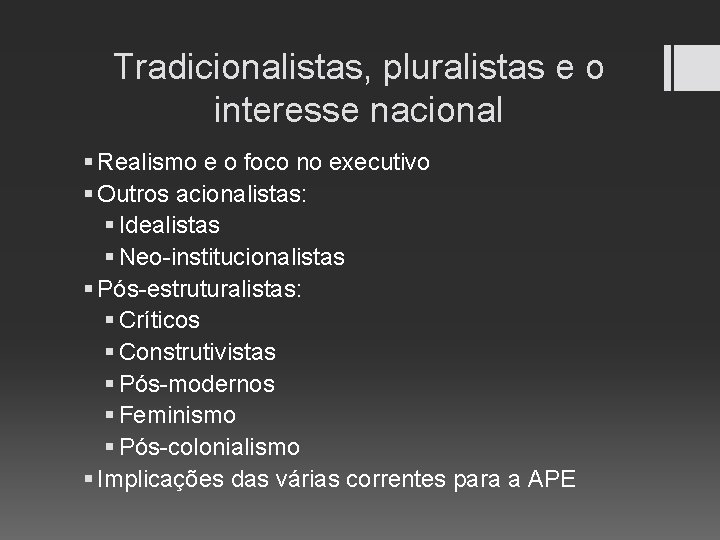 Introduo anlise de poltica externa captulos 1 e