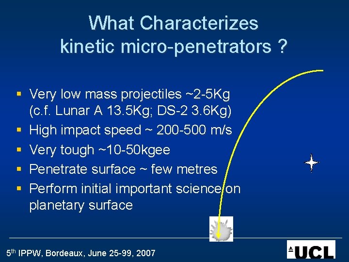 Kinetic MicroPenetrators For Exploration Of Solar System Bodies