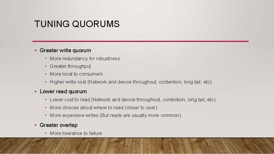 14 736 DISTRIBUTED SYSTEMS LECTURE 12 SPRING 2019