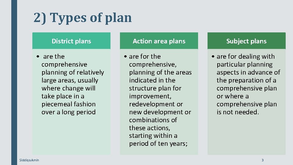 LECTURE 1 LOCAL PLANS Subject Master Planning II