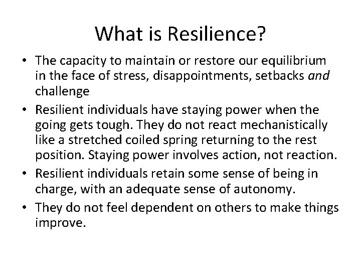 Using Positive Psychology to Build Resilient Children and