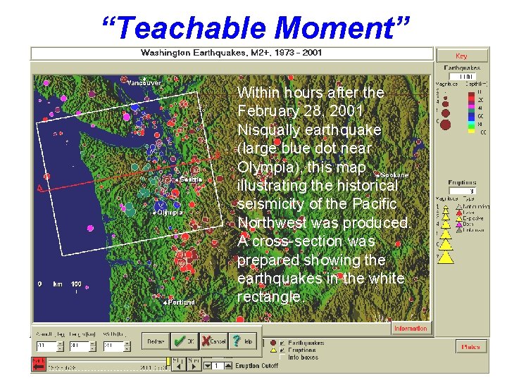 SeismicEruption Using the SeismicEruption Program in Teaching Larry