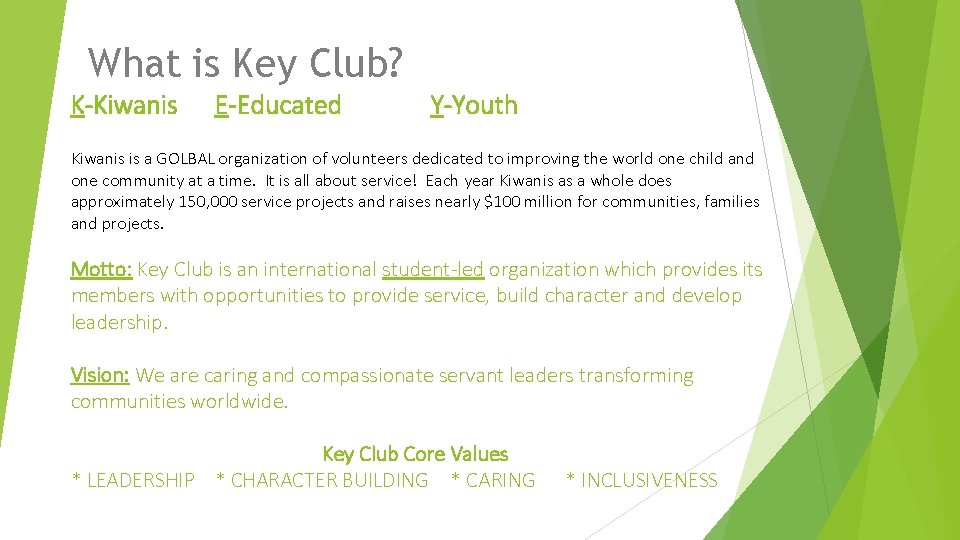 Key Club Meeting October 20 2020 2 15