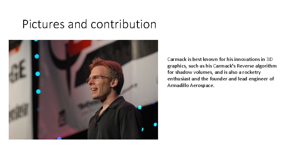 Famous programmers John Carmack By Akhil PAINULY Pictures