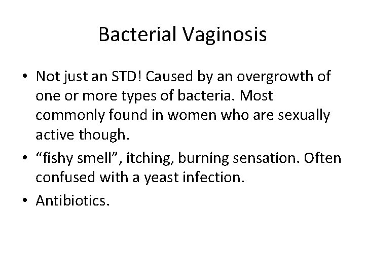 Sexually Transmitted Infections Bacterial Viral Parasitic CHLAMYDIA ...