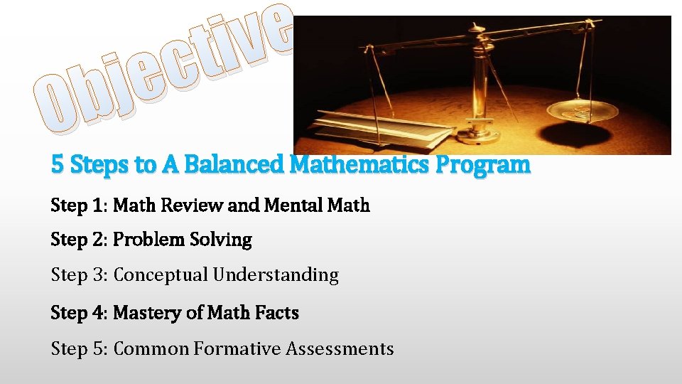 Balanced Math In n o i t c