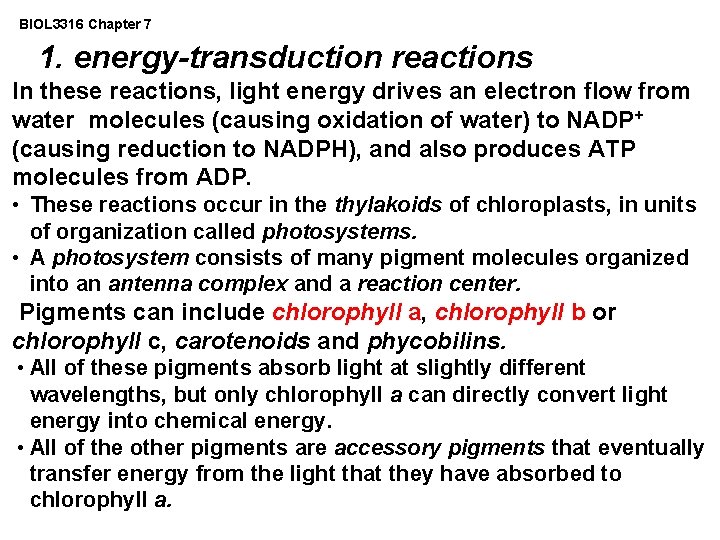 BIOL 3316 Chapter 6 Metabolism Respiration Metabolism all