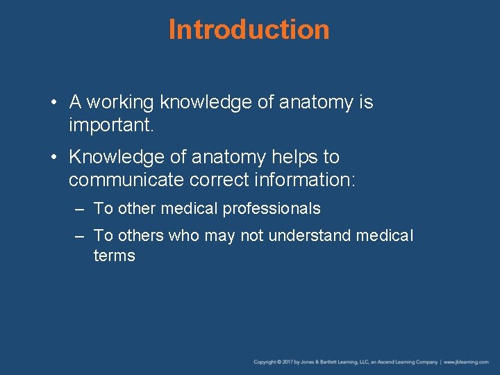 Chapter 6 The Human Body National EMS Education
