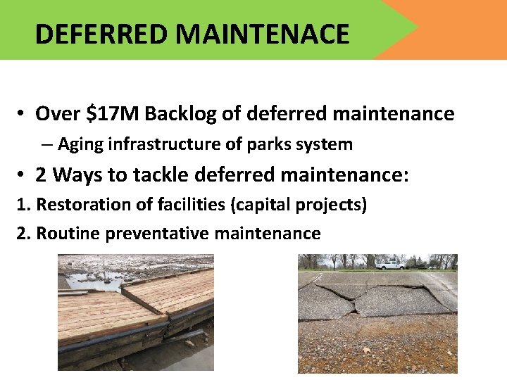 The State of Our Parks Current Budget Reality