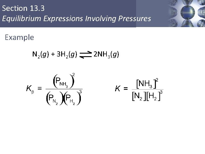 AP Chapter 13 Chemical Equilibrium AP Learning Objectives