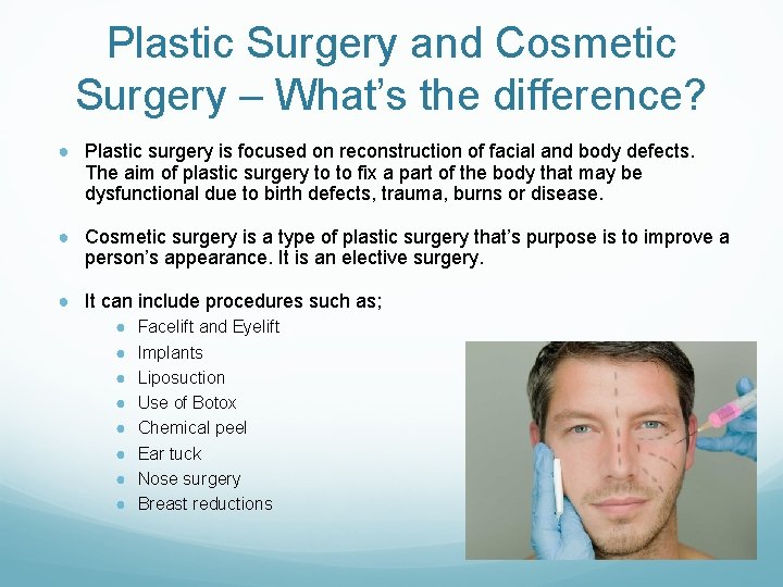 The Use and Misuse of Cosmetic Surgery Plastic