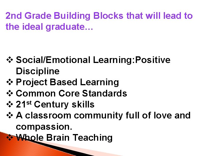 Second Grade Explorers at Queen Anne Elementary Miss