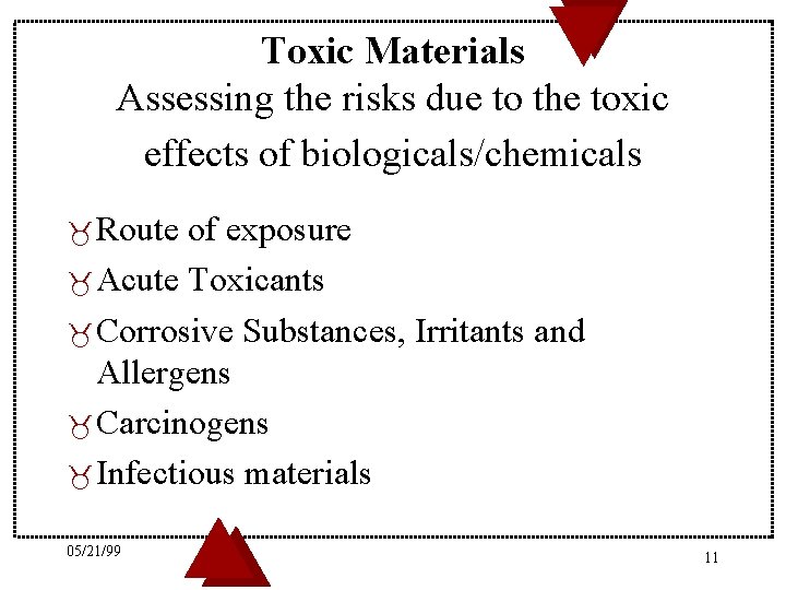 Chemical Spills Prevention Assessment Reporting and Cleanup Objectives