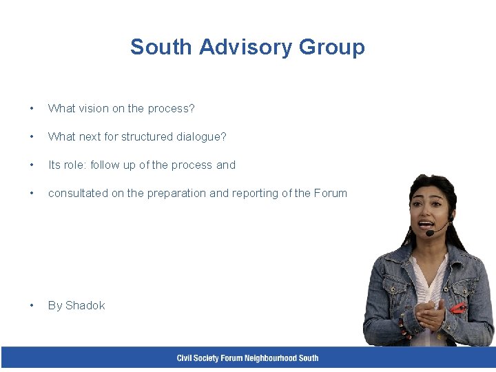 Introduction Session Moderated by Olivier Consolo Civil society