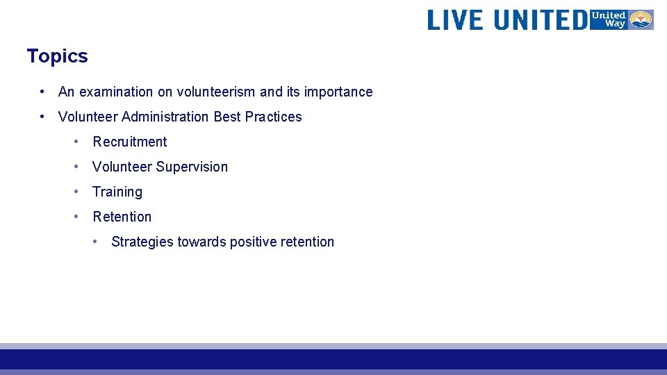 Pride and Purpose Best Practices for Volunteer Recruitment