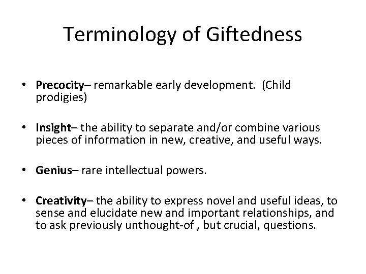 Learners with special giftstalents Presented by Kimberly GlasgowCharles