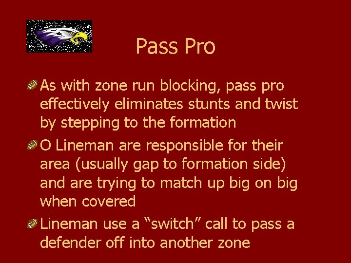Effective Zone Blocking Techniques Rob Whinnery Red Wing